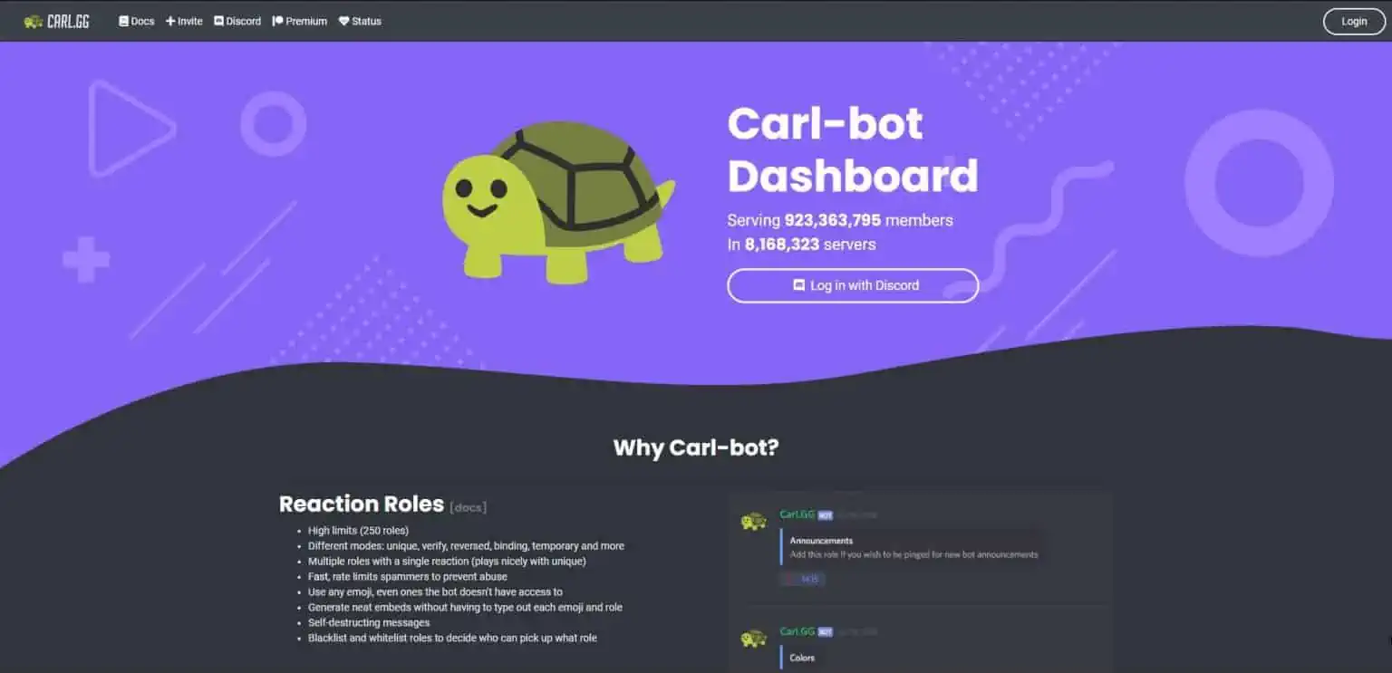 How To Make Reaction Roles On Discord Carl Bot